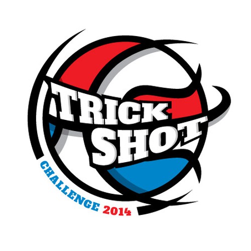 Trick Shot Challenge Basketball | Logo design contest