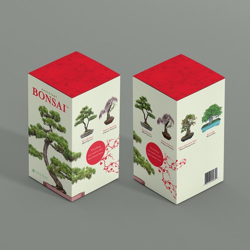 Design Box for a Bonsai Tree Starter Kit | Product packaging contest