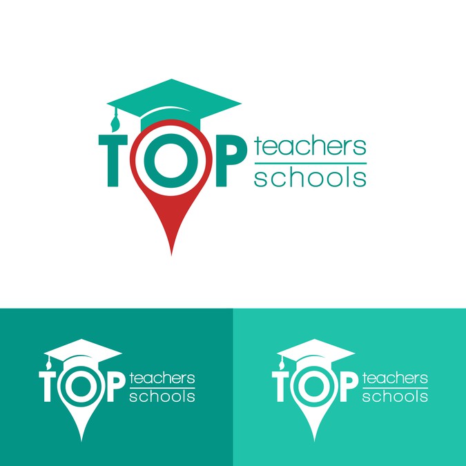 Education logo needed TODAY: Top Teachers - Top Schools | Logo design ...