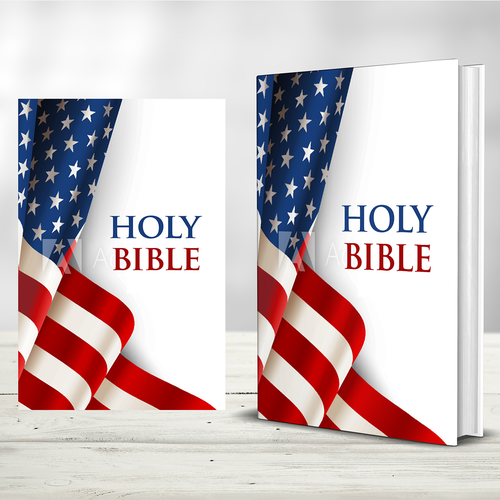 American Flag Bible Cover | Book cover contest