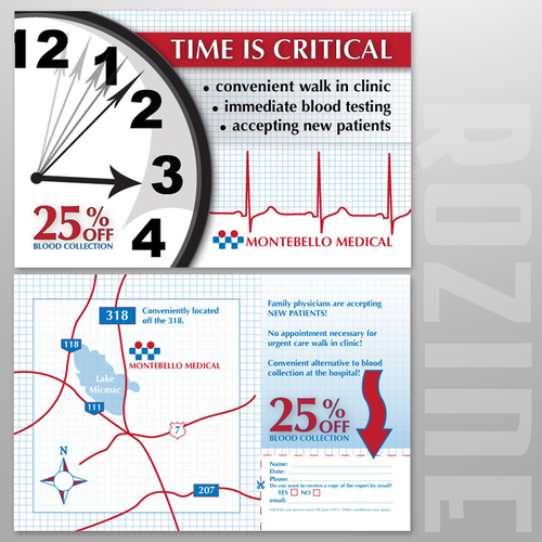 Designs | Eye Catching Advertising Insert for a Medical Clinic | Other ...