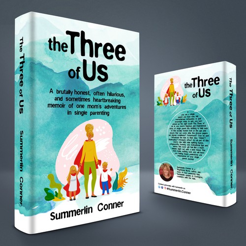 Designs | Fun, whimsical, feminine book cover for single moms book ...