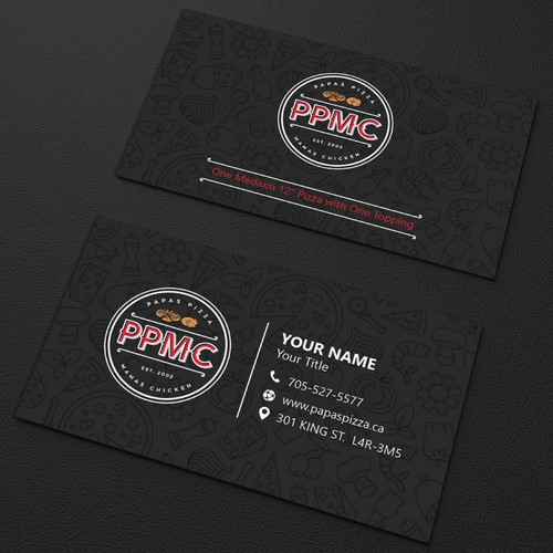 Fresh look for complimentary cards | Business card contest