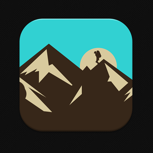 iOS and Watch icon for hiking app | Icon or button contest