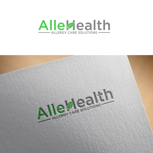 Create a logo for a new allergy company called AlleHealth | Logo design ...