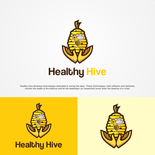 Save the Bees with Healthy Hive | Logo design contest