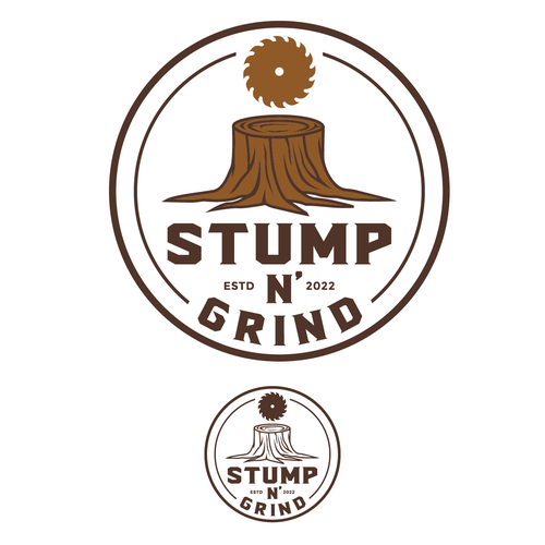 Designs | Logo for a small company that grinds tree stumps. | Logo ...