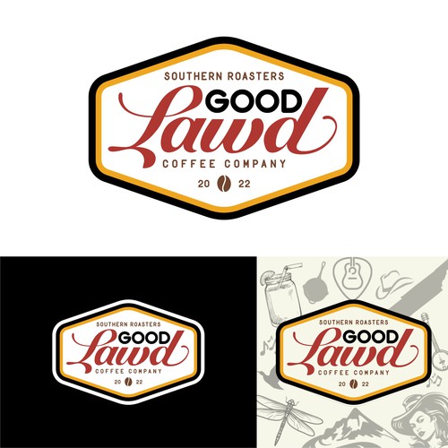 Designs | Good lawd Coffee Company | Logo design contest
