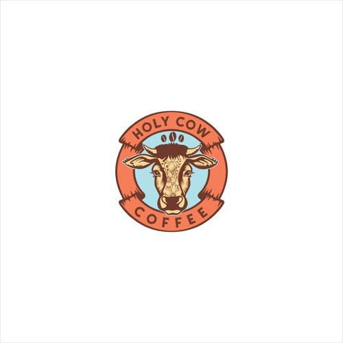 Designs | Design an Eye Catching Country Vibe Coffee Logo for "Holy Cow ...