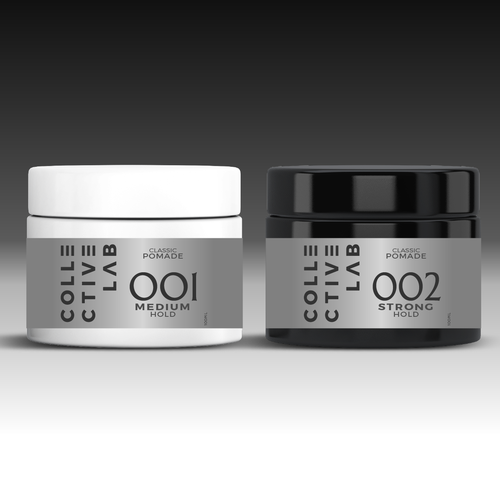 minimalist/edgy label for men's grooming brand | Product label contest