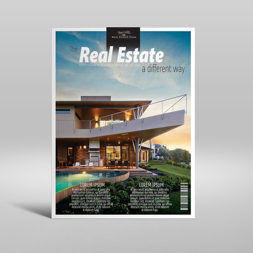 The Real Estate Firm Magazine Cover | Magazine cover contest
