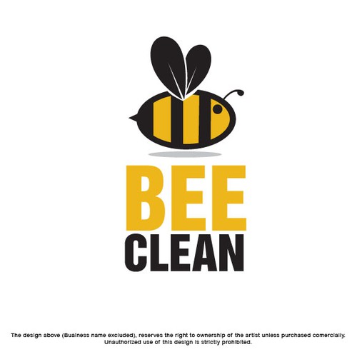 Create a simple, fun new logo for our BEE CLEAN company... | Logo ...