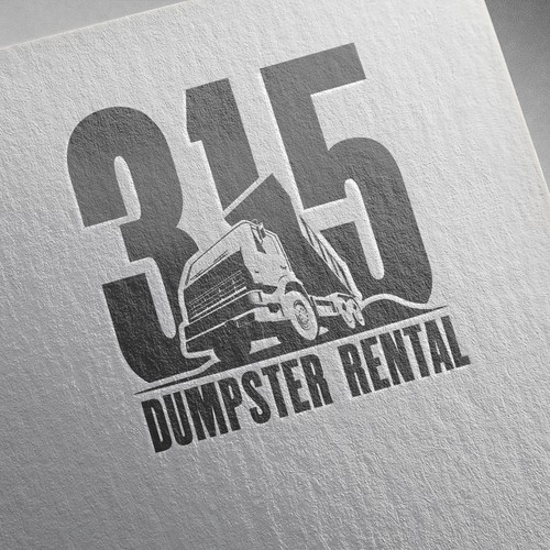 Designs | 315 Dumpster Rental | Logo & brand identity pack contest