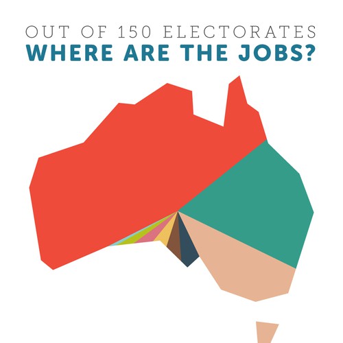 Where are the jobs in Australia? graphic | Illustration or graphics contest