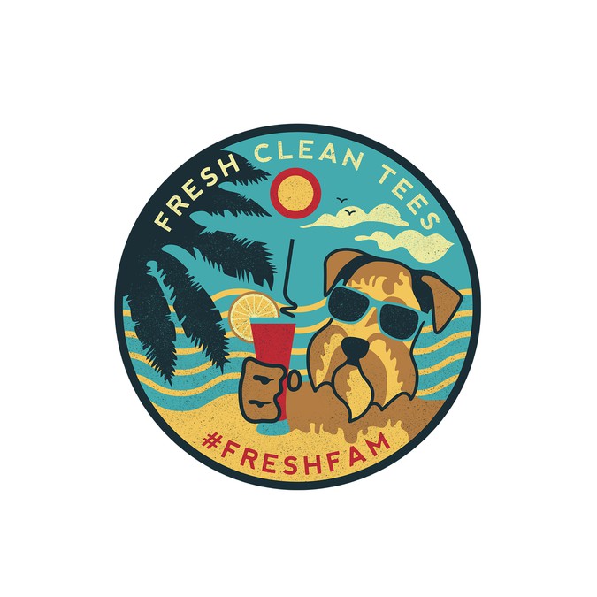 Fresh Clean Tees is looking for some Fresh Clean and FUN stickers ...