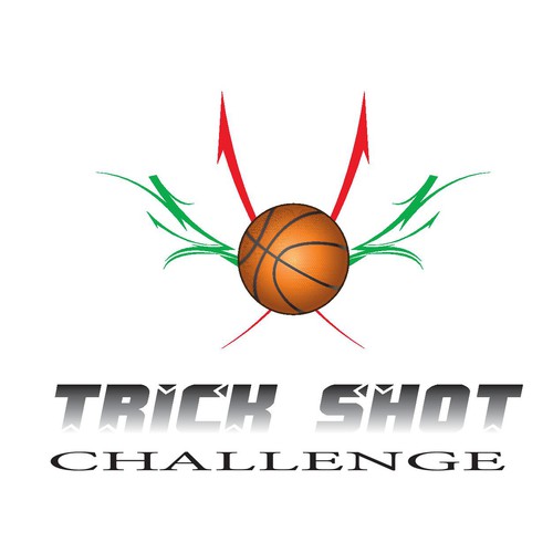 Trick Shot Challenge Basketball | Logo design contest