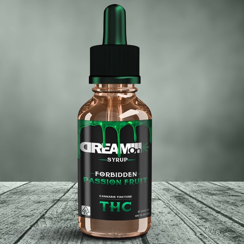 CANNABIS SYRUP DRINK LABEL NEEDED | Product label contest