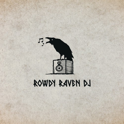 Designs | need a Norse Mythology Raven for a DJ logo | Logo & business ...
