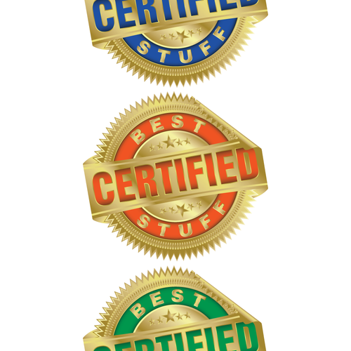 Create a certified seal logo for a new website! | Logo design contest