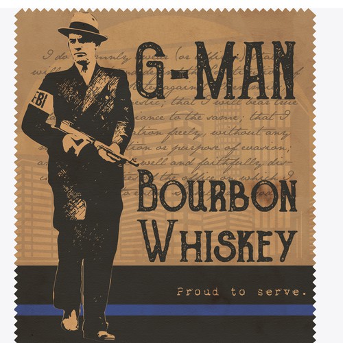 Designs | G-Man Whiskey Is seeking a distinctive design for our new ...