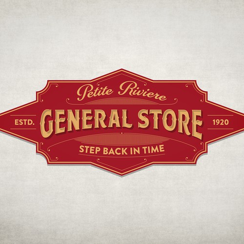 Vintage General Store - Step Back in Time | Logo design contest