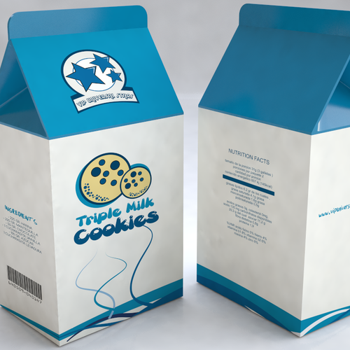 Designs | TRIPLE MILK COOKIES. | Product packaging contest
