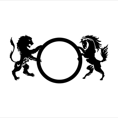 Black and White Crest/Drawing | Logo design contest