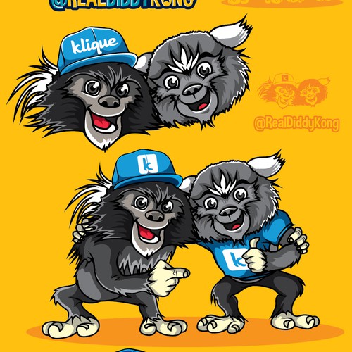 Create a modern sleek logo for a famous monkey! | Logo & brand identity ...