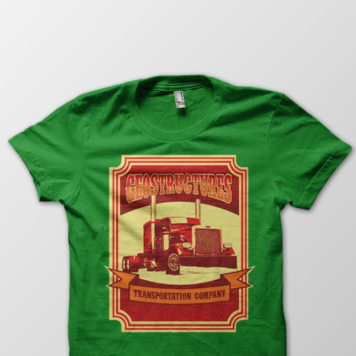 BIG RIG t-shirt design for TRUCKING COMPANY | T-shirt contest