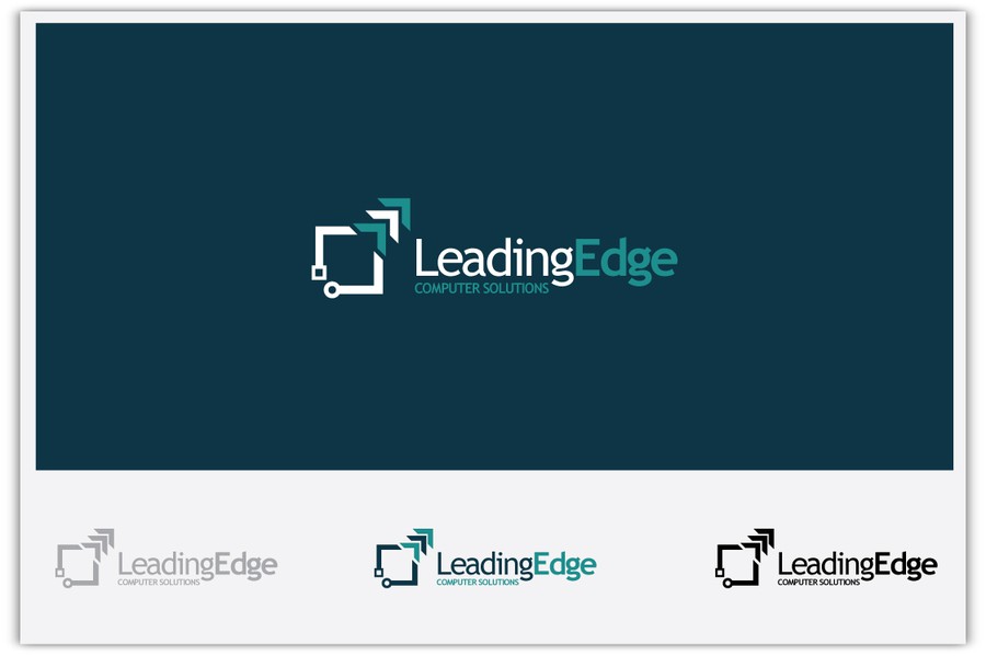 logo for Leading Edge Computer Solutions | Logo design contest