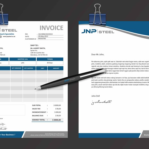 Paperwork design | Stationery contest