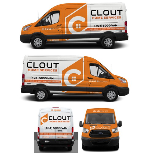 Design an ICONIC Van Wrap for Home Services Start-up | Car, truck or ...