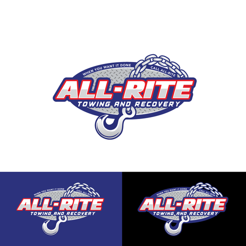 Create a captivating logo for a towing and recovery business (All-Rite ...