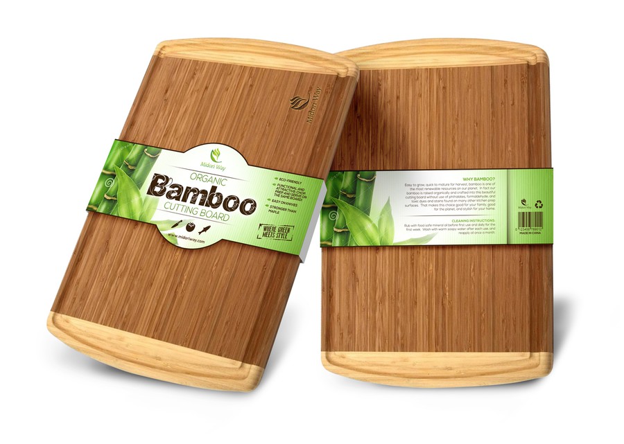Packaging Sleeve for Bamboo Cutting Board | Product packaging contest