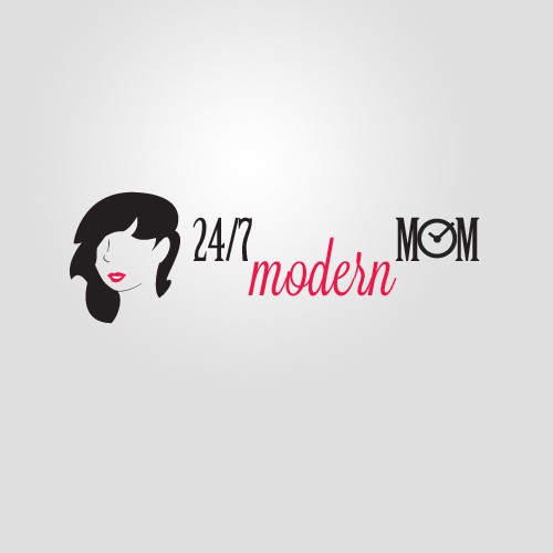 logo for 24/7 Modern Mom | Logo design contest