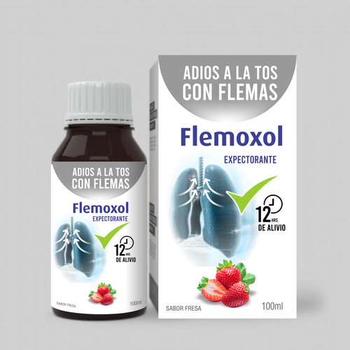 Llamativo empaque para FLEMOXOL | Product packaging contest
