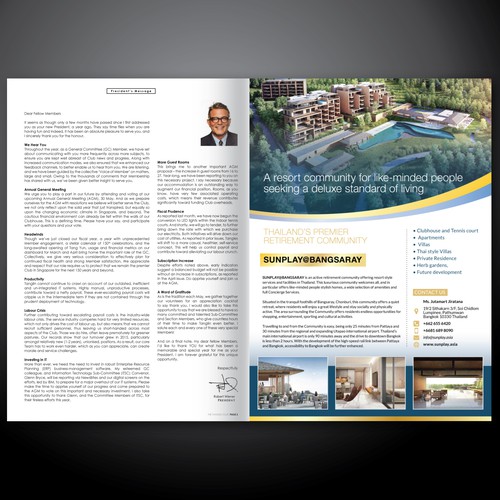 Single page magazine AD | Magazine cover contest