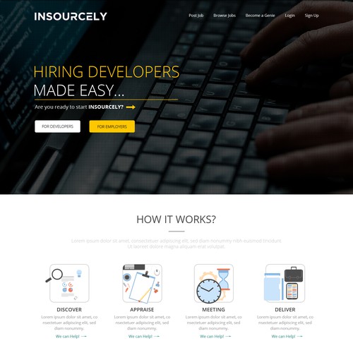 Designs | Create a stunning NEW front page for a SaaS company | Landing ...