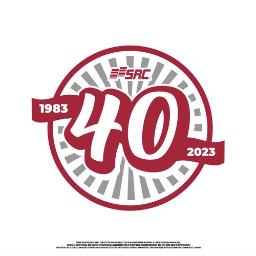 Designs | Retro Logo for A Concert to Celebrate a Company's 40th ...