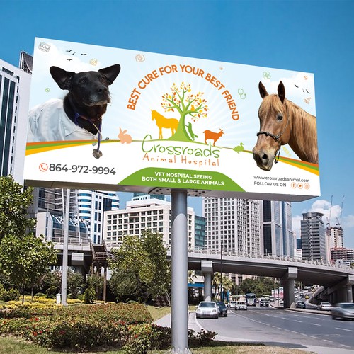 Designs | Vet hospital billboard ad | Signage contest