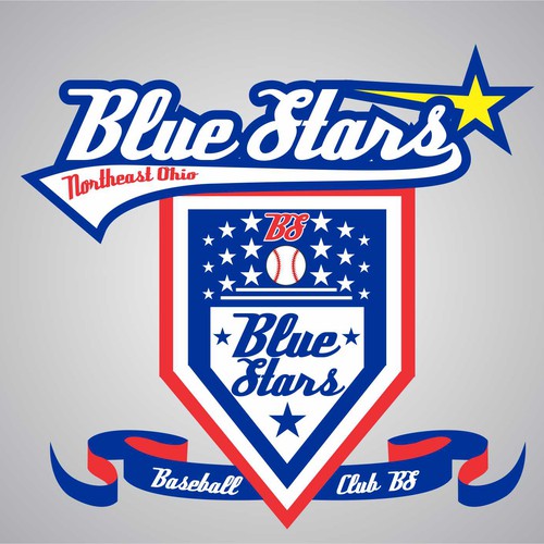 New logo wanted for Blue Stars Baseball Club | Logo design contest