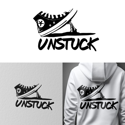 Designs | Need A Powerful "Unstuck" Logo For YouTube | Logo design contest