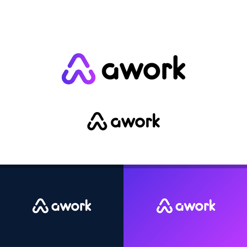 Designs | New logo for AI-based productivity software "awork" | Logo ...