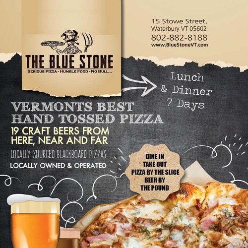 Full Page Restaurant Ad! | Postcard, flyer or print contest