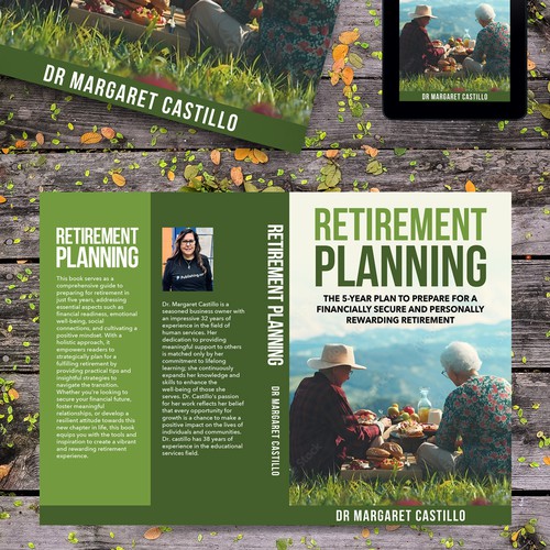Designs | Retirement Planning Book Cover with a fun Photo of 50 -60 ...