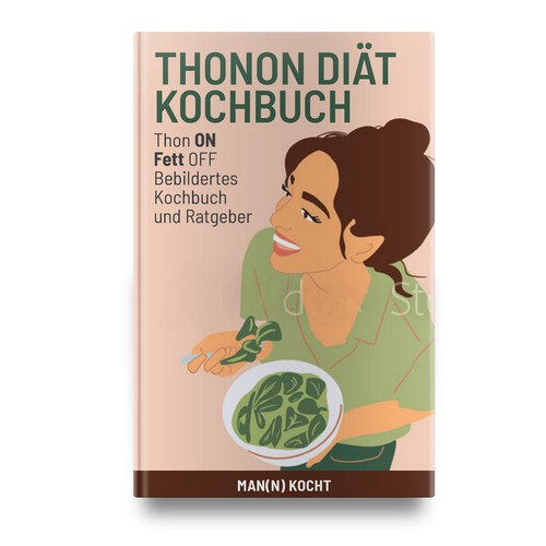 Designs | Cooking book thonon diet | Book cover contest