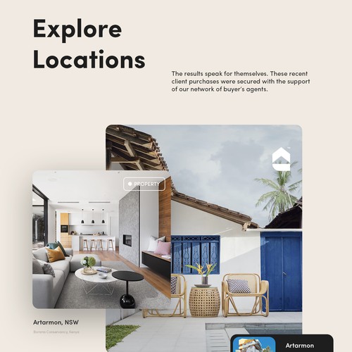 Designs | Create an edgy looking website for a property buyers agency ...