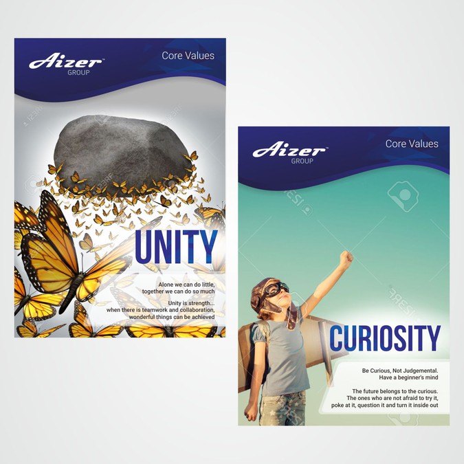 Company Values Posters | Poster contest