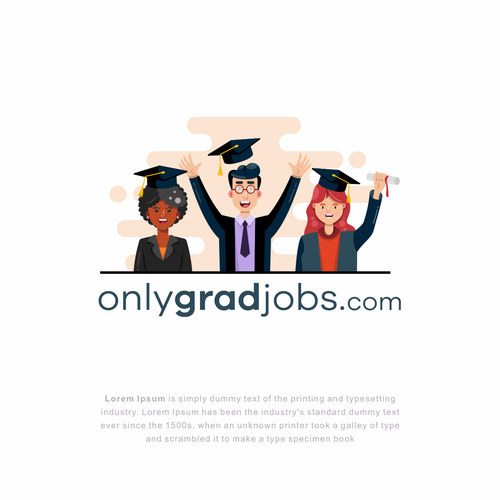 Designs | Design a brand NEW logo for a GRADUATE job board | Logo ...