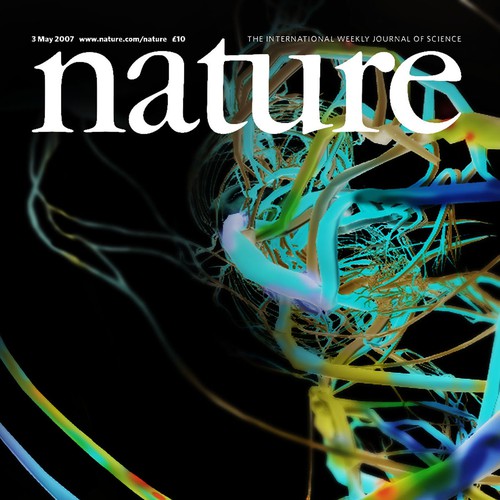 Captivating illustration for cover of scientific journal Nature ...